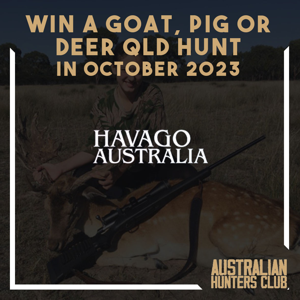 Win your choice of a pig, goat or deer hunt in QLD - Australian Hunters ...
