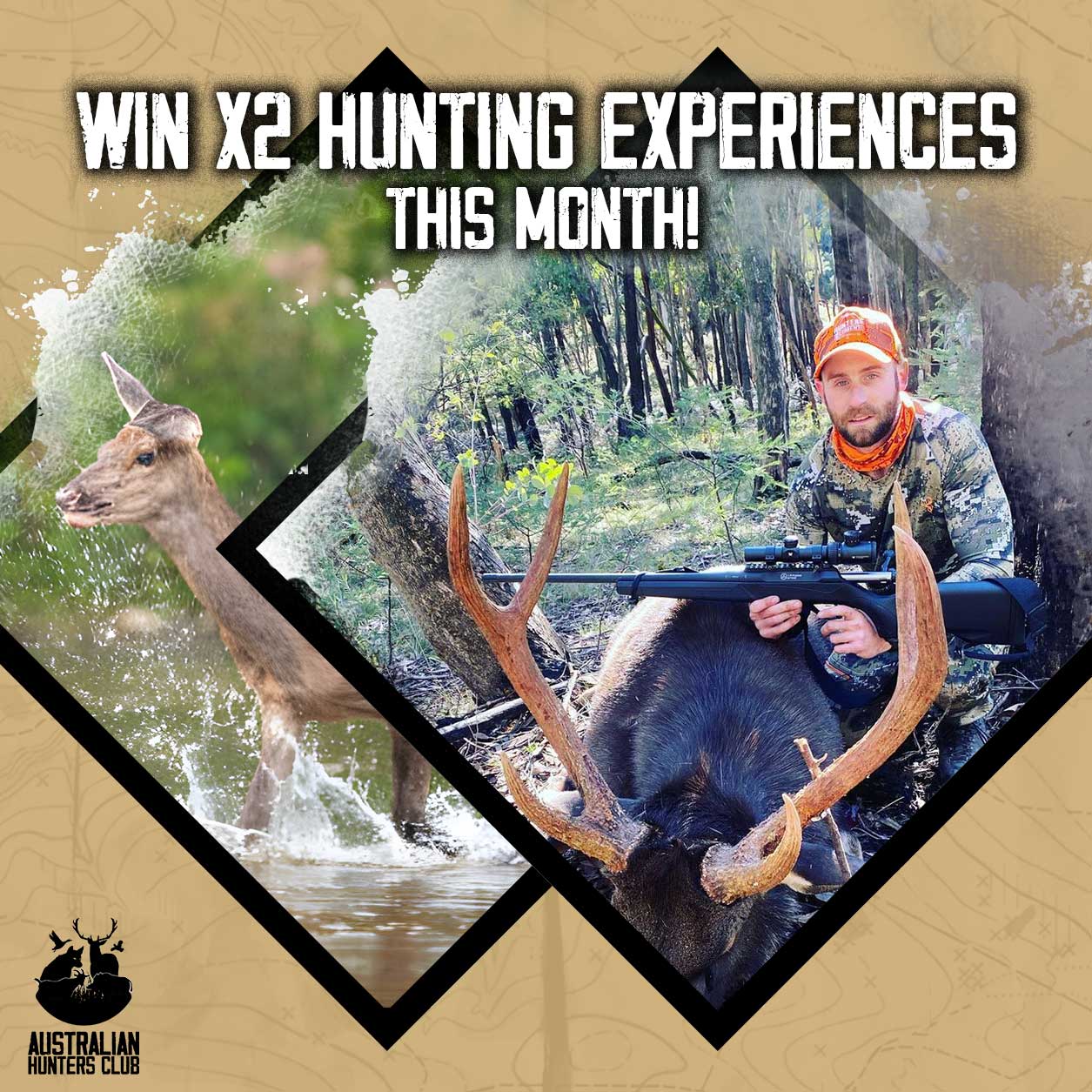 November 2025 Hunting Experience Giveaways - Australian Hunters Club
